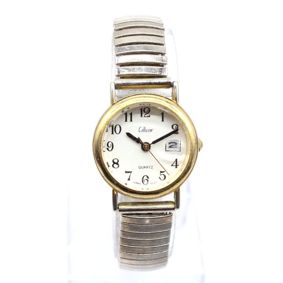 Collezio | Accessories | Vintage Collezio Watch Womens Gold Tone Steel ...